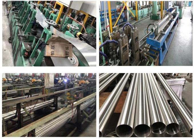 SUS304 ASTM 304 Polishing Hairline Stainless Steel Welded Tube
